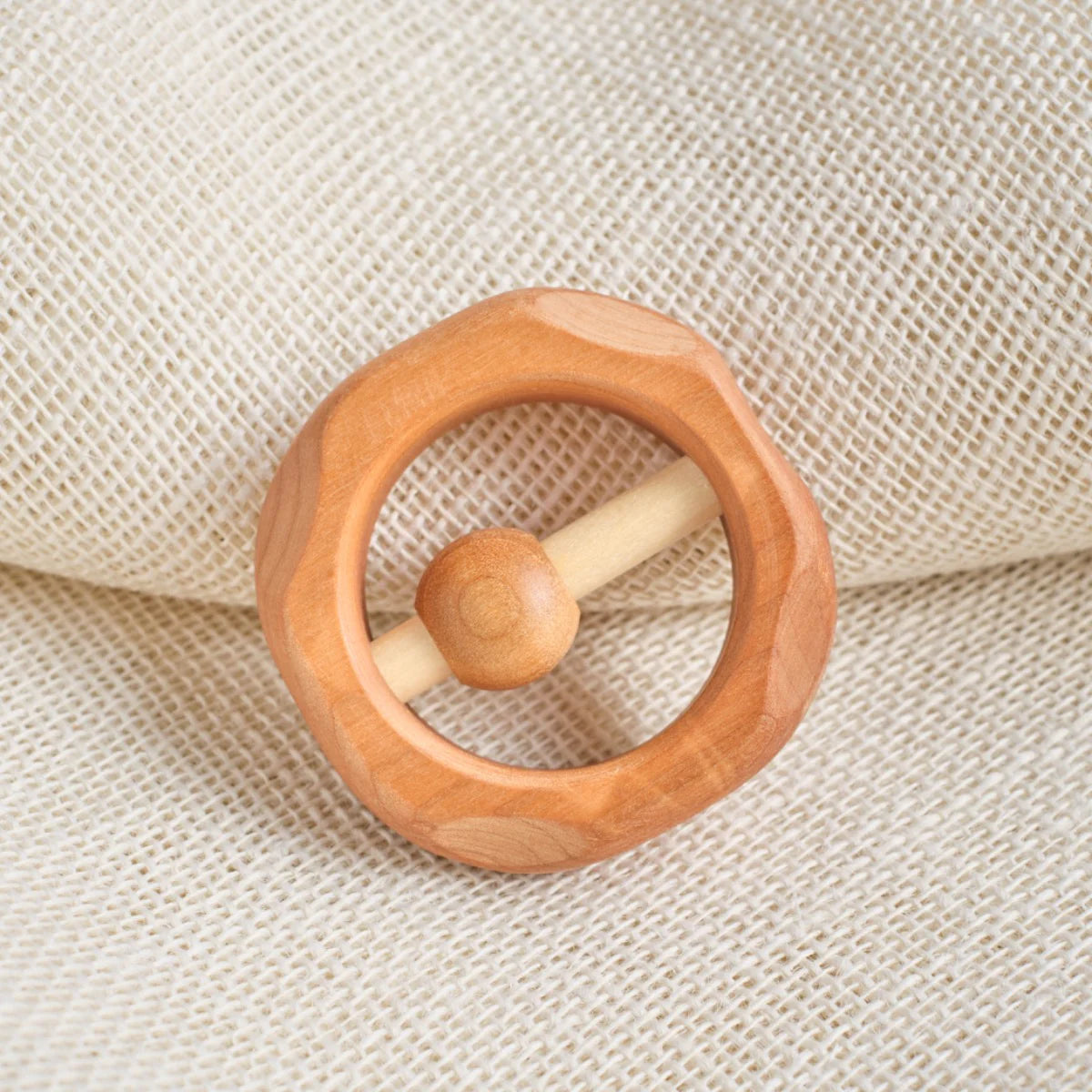 Cherry Wood Rattle – EcoBambino