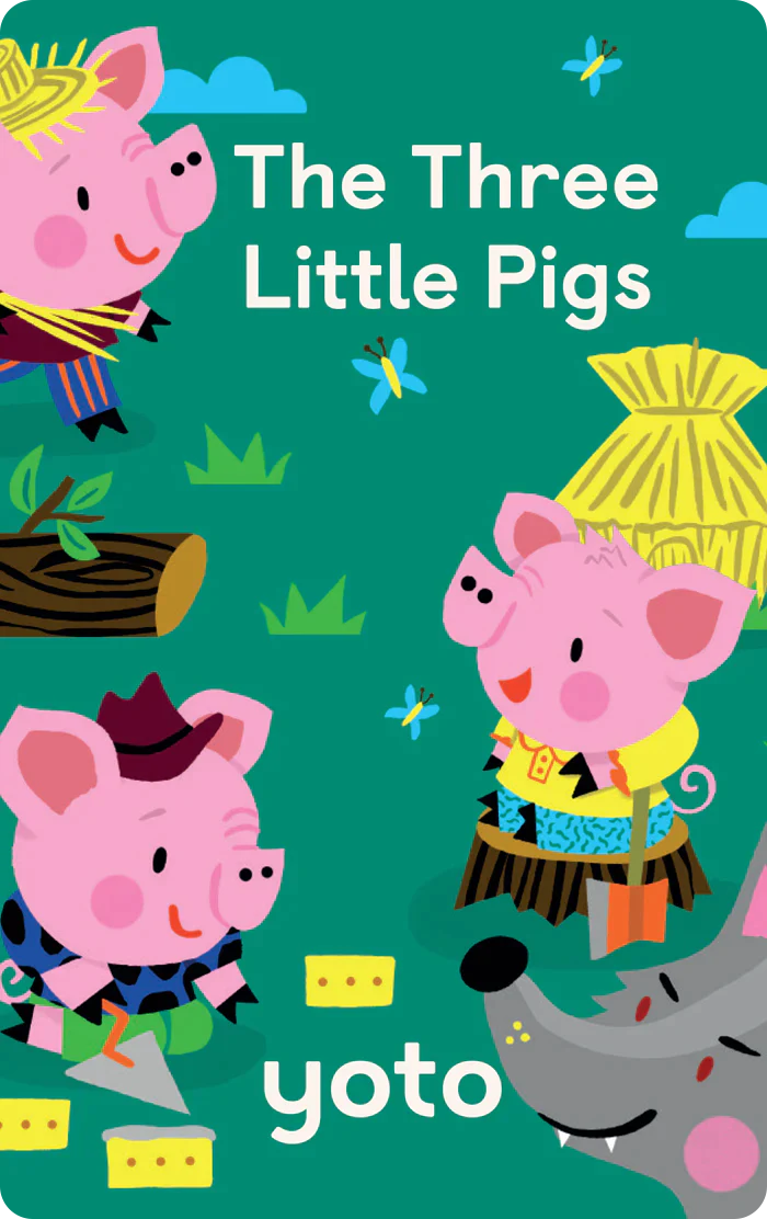 Three Little Pigs Yoto Card – EcoBambino